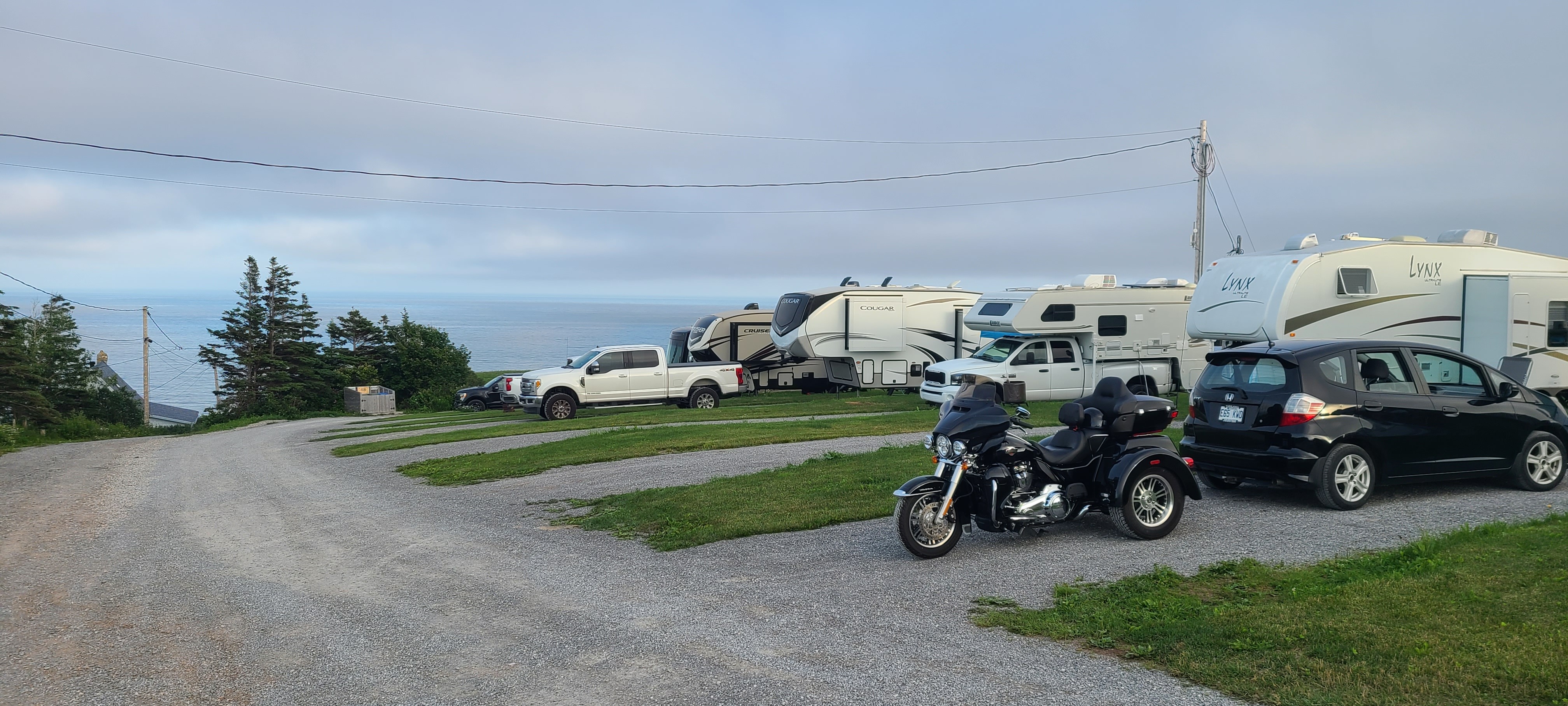 Camping du Phare à Percé - RV Campground in Percé, QC